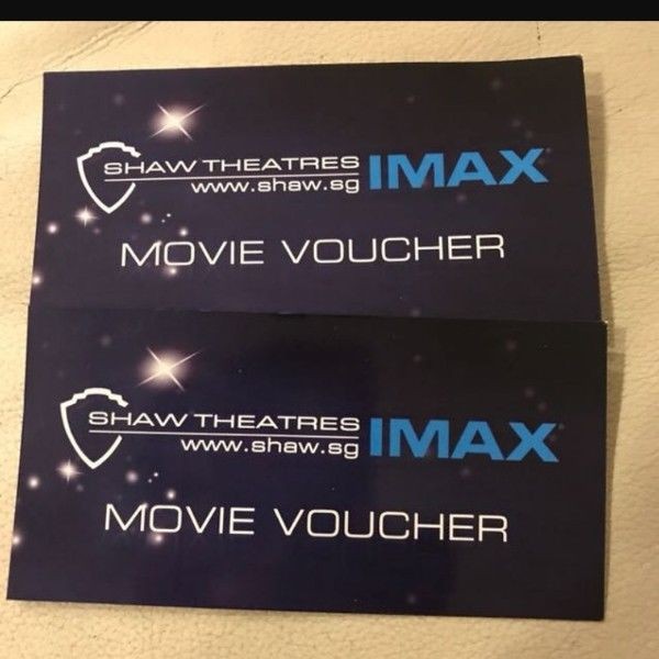 IMAX Movie Tickets, Tickets & Vouchers, Vouchers on Carousell