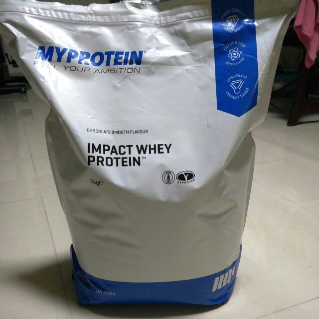 Impact Whey Protein 5kg, Health & Nutrition, Health Supplements, Sports ...