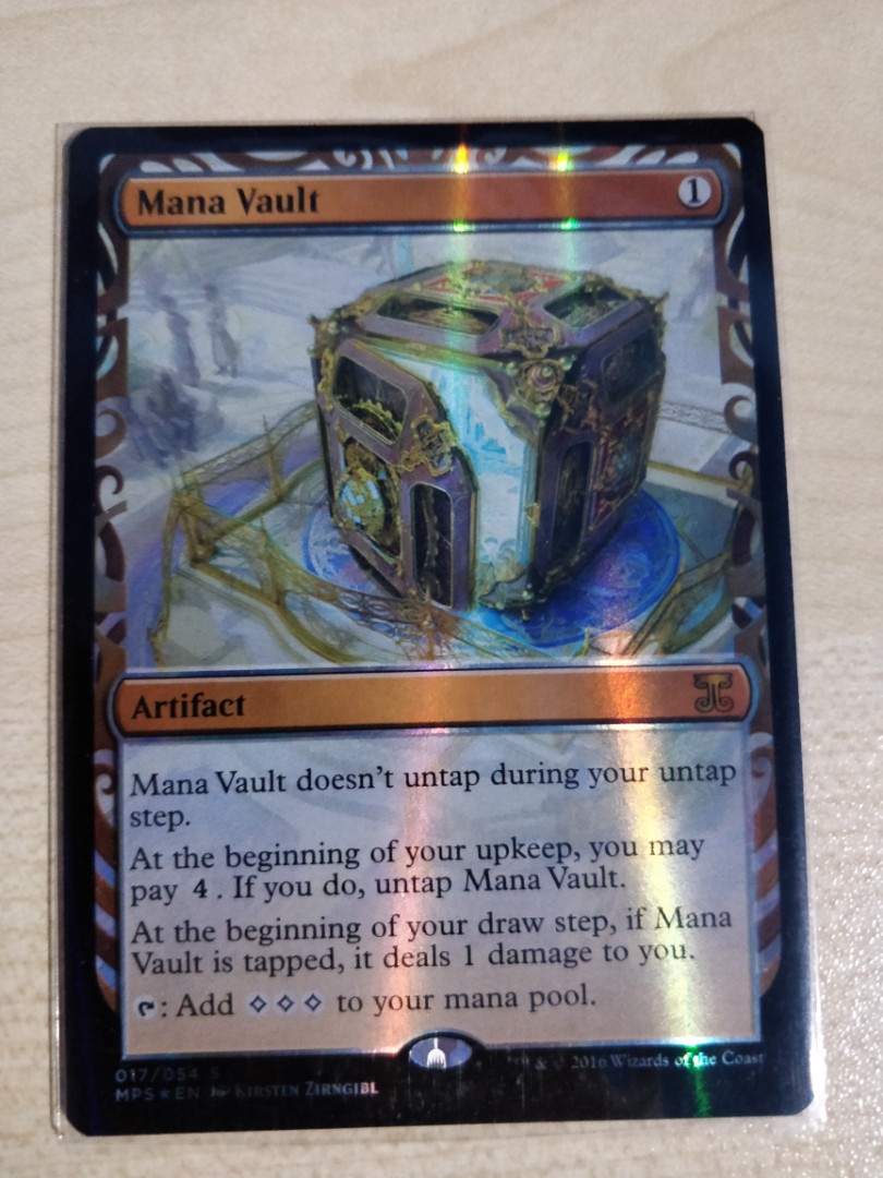 Mana Vault Masterpiece, Hobbies & Toys, Toys & Games on Carousell