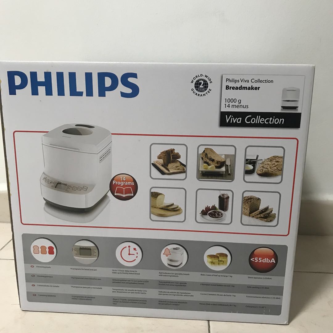 Philips Bread Maker from Viva Collection, TV & Home Appliances, Kitchen ...
