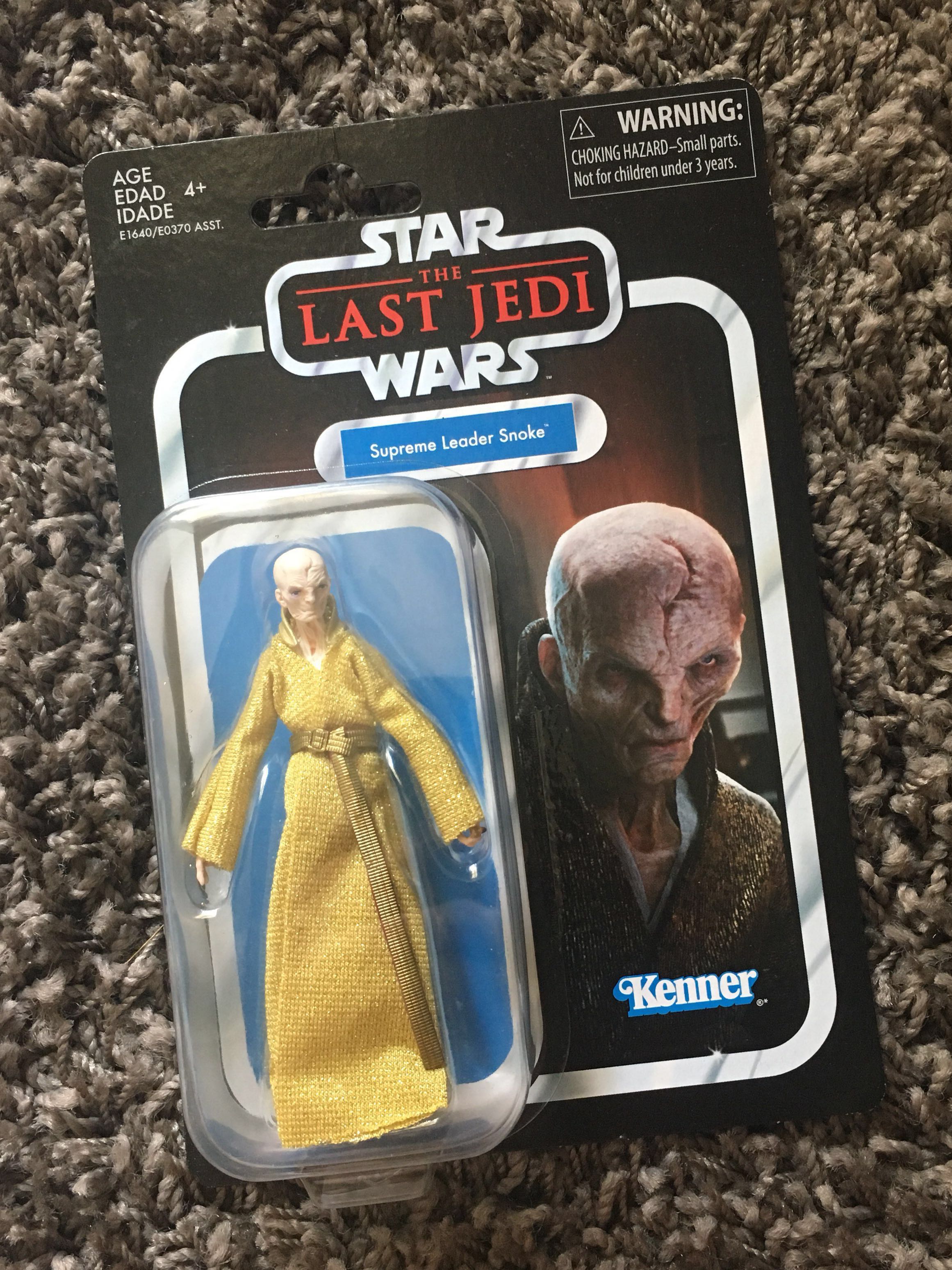 Supreme Leader Snoke 3.75” Star Wars Vintage Collection, Hobbies & Toys ...