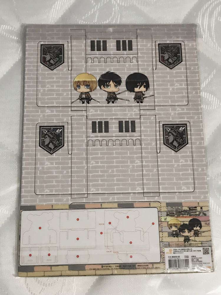 Attack on Titan . Rack, Hobbies & Toys, Memorabilia & Collectibles, Fan ...
