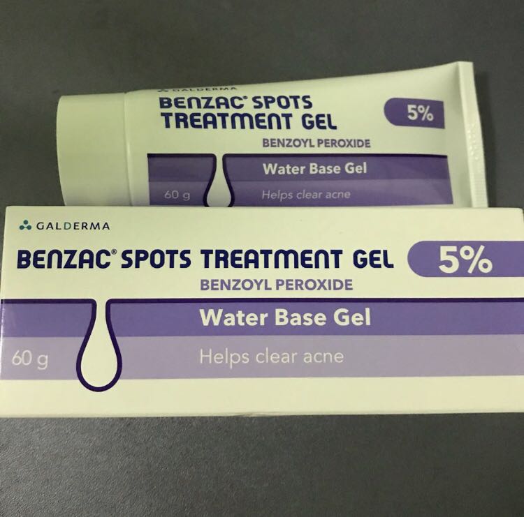 Benzoyl Peroxide Pimple Gel (Benzac Spot), Beauty & Personal Care ...