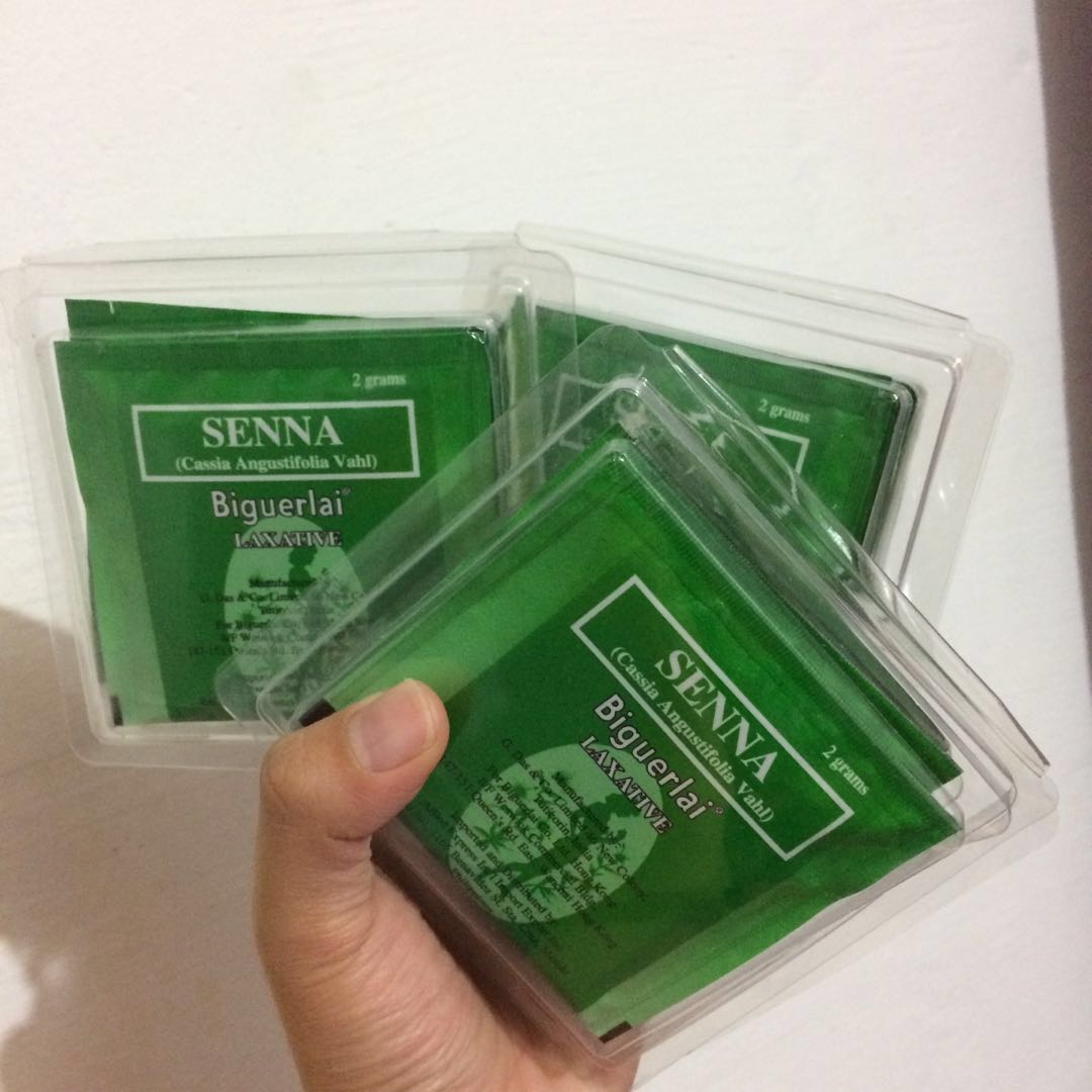 Biguerlai Tea (Senna Leaves) Slimming Tea, Health & Nutrition, Health ...