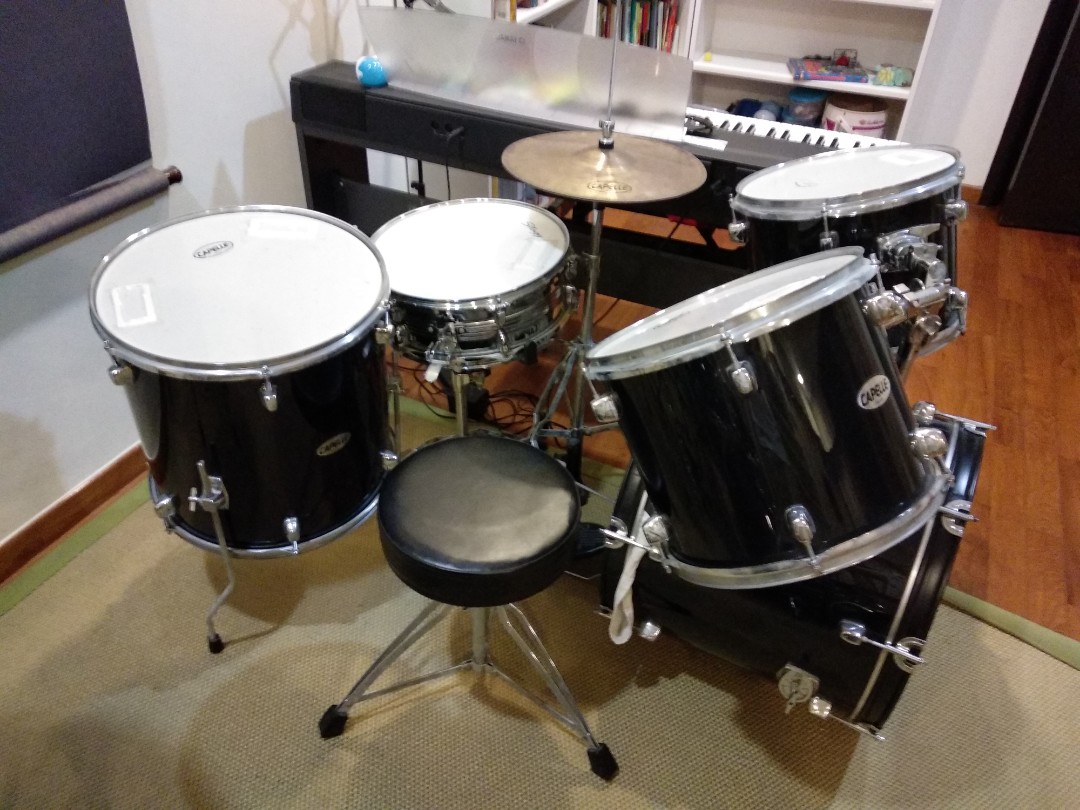 Capelle Drum Set, Hobbies & Toys, Music & Media, Musical Instruments on ...