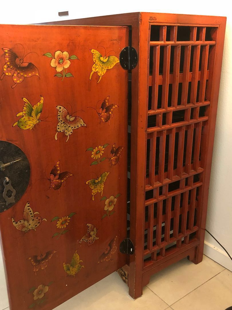 Chinese Shoe Cabinet, Furniture & Home Living, Furniture, Shelves ...