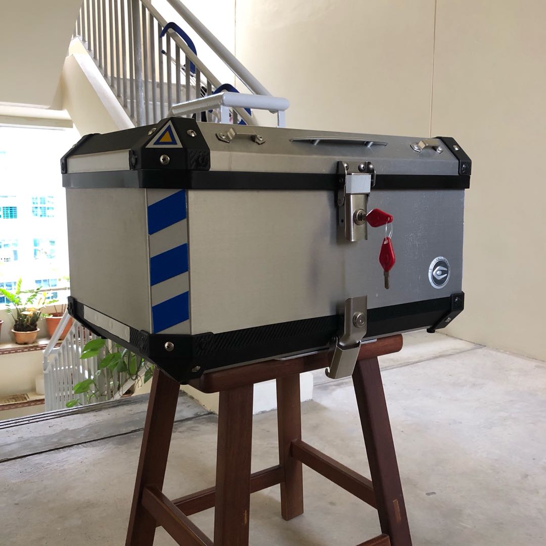 Coocase X3 Aluminum Top Box, Motorcycles, Motorcycle Accessories on ...