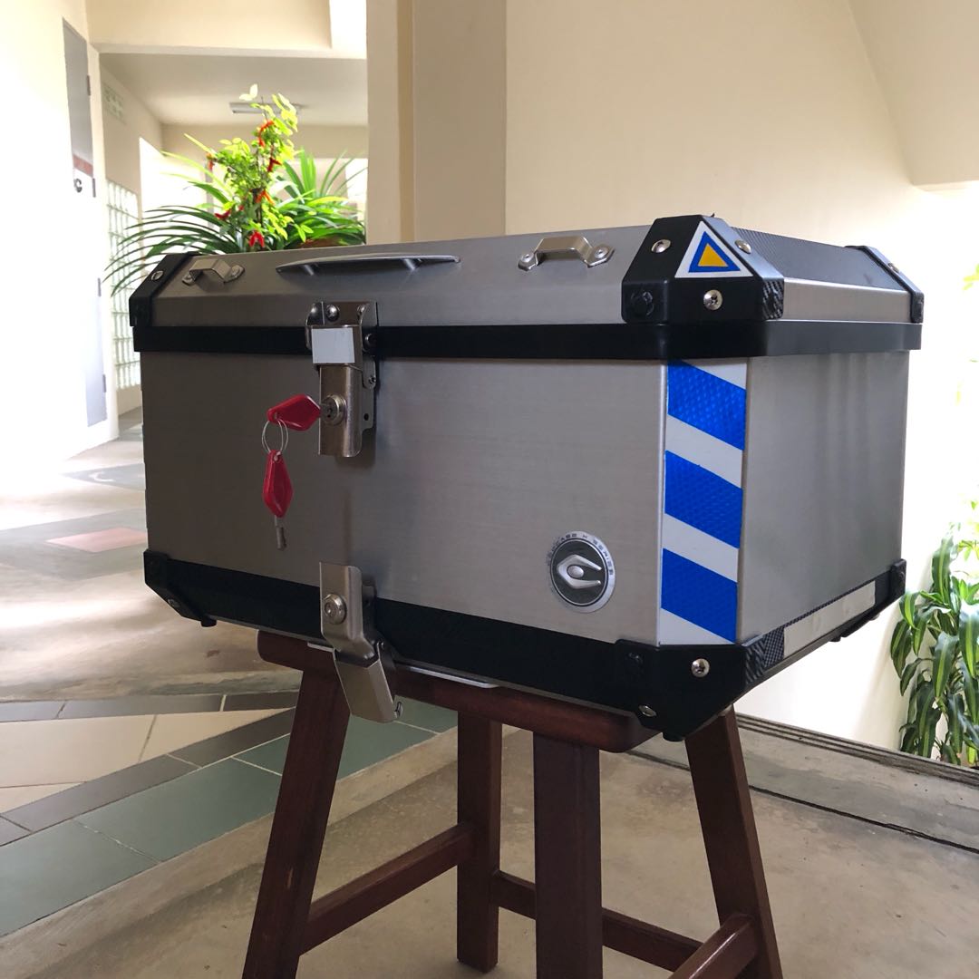 Coocase X3 Aluminum Top Box, Motorcycles, Motorcycle Accessories on ...
