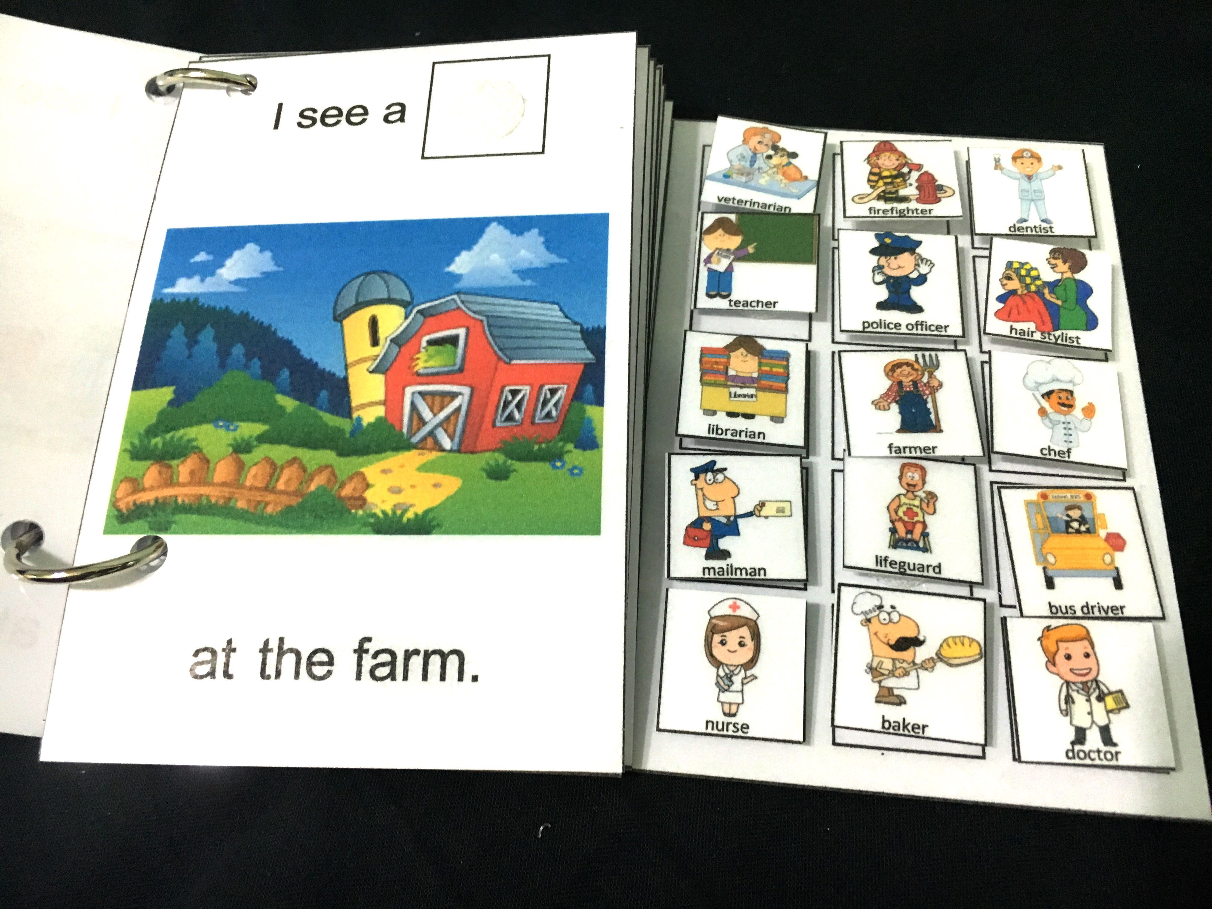 DIY Interactive book: Community Helpers, Hobbies & Toys, Books ...