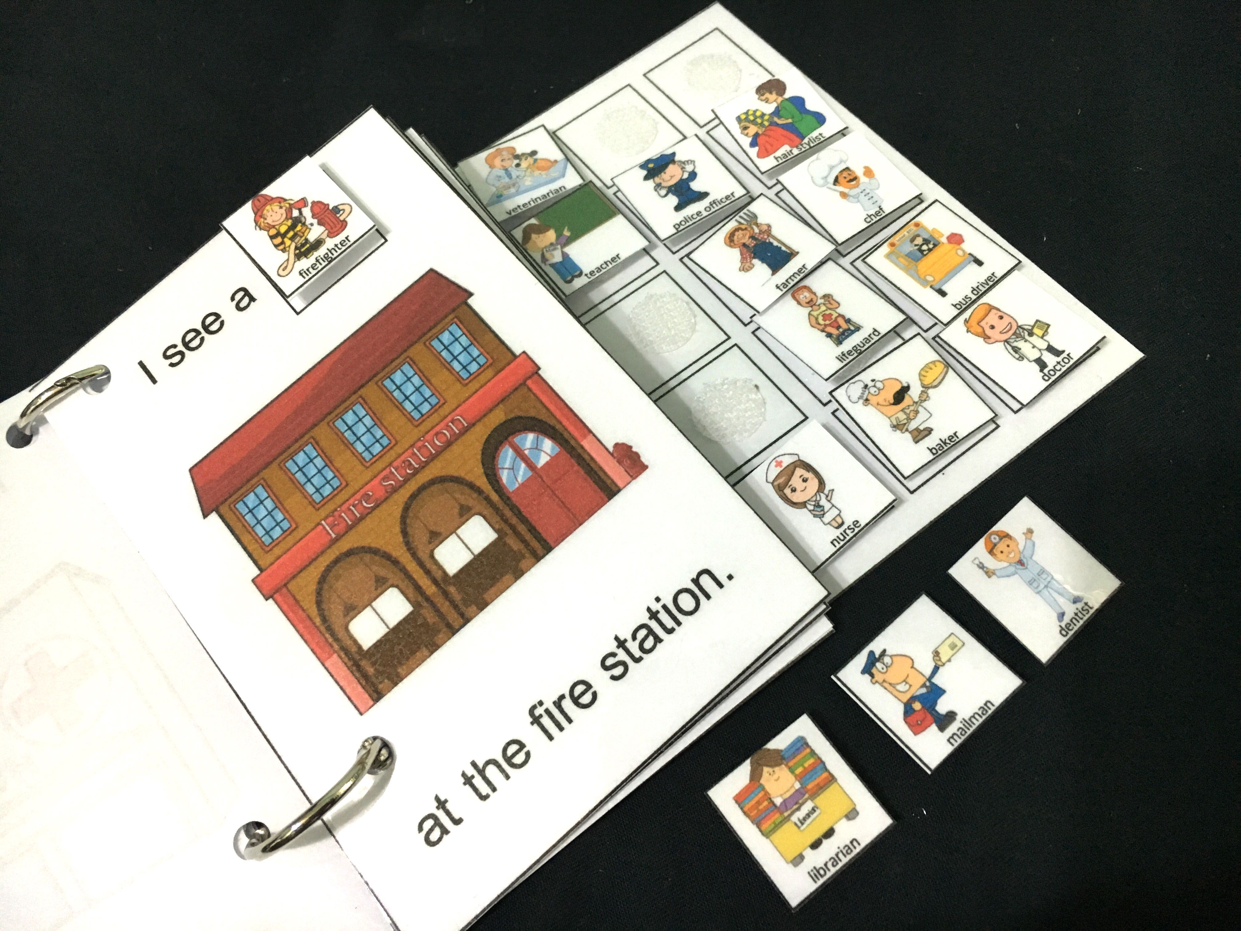 DIY Interactive book: Community Helpers, Hobbies & Toys, Books ...