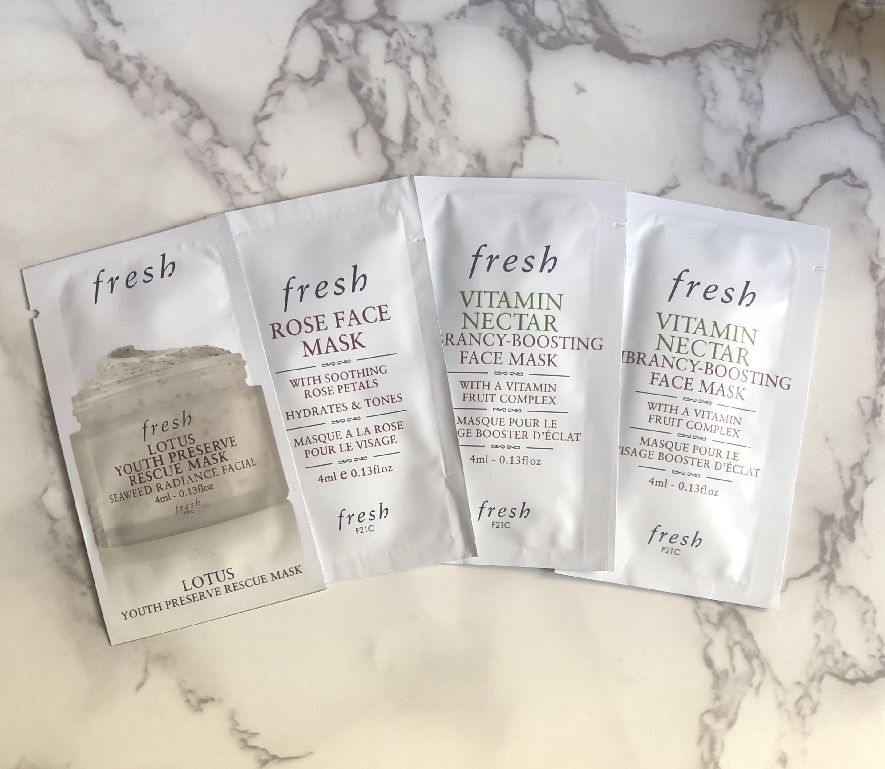 Fresh Mask (4包), 美容＆化妝品, 健康及美容 - 皮膚護理, 面部 - 面部護理 - Carousell