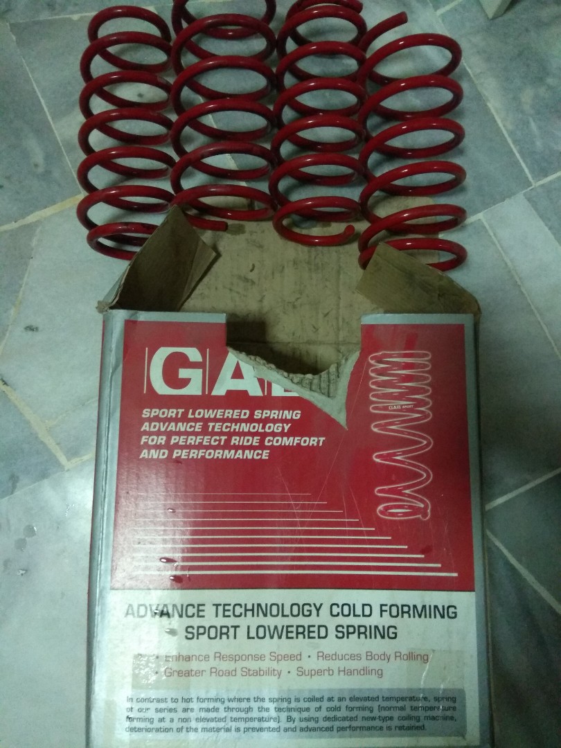 GAB Sport Lower Spring for Myvi, Auto Accessories on Carousell