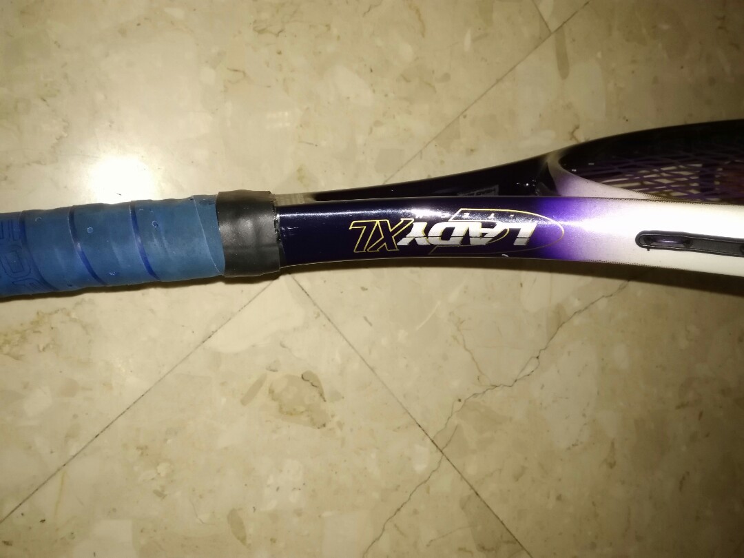 Head Oversize Lady XL Tech Tennis Racquet, Sports Equipment, Sports ...