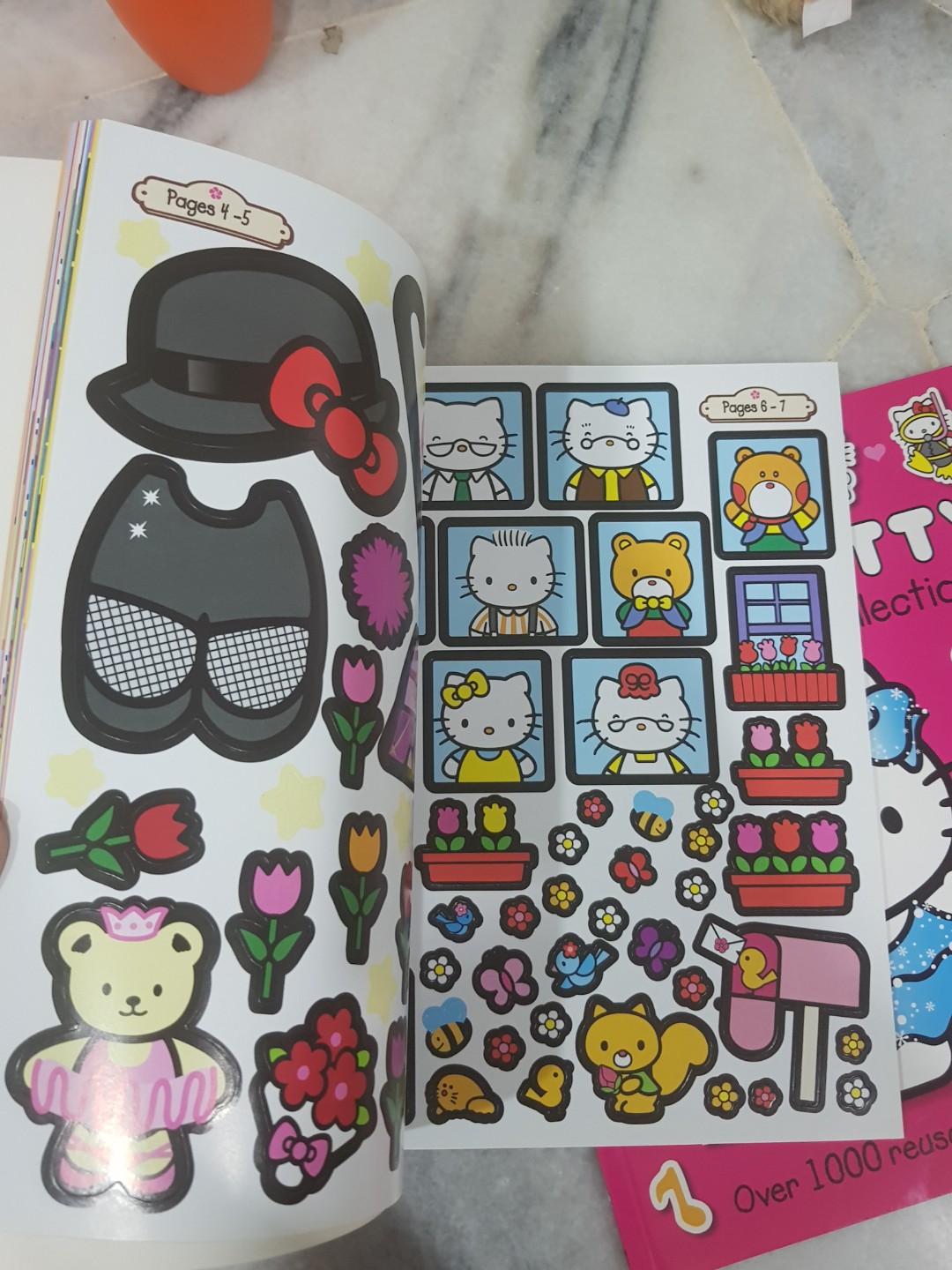 Hello kitty sticker collection book, Hobbies & Toys, Books & Magazines ...