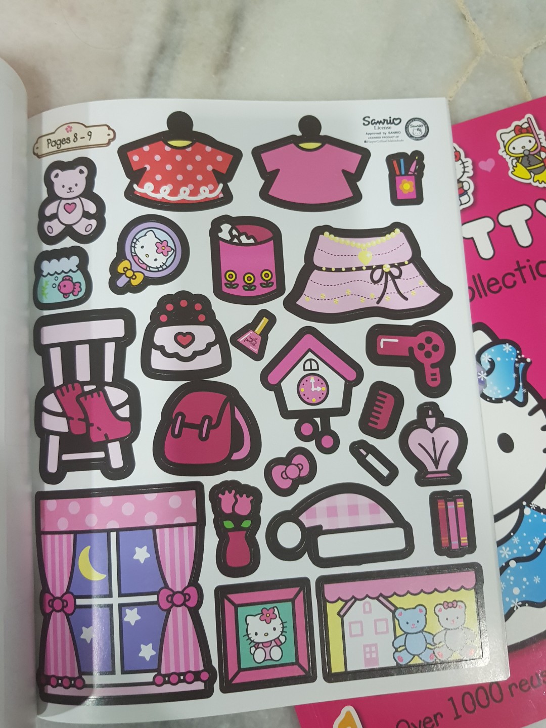 Hello kitty sticker collection book, Hobbies & Toys, Books & Magazines ...