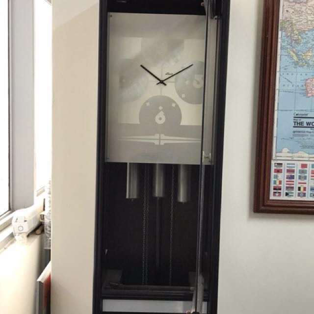 Lauris Antique Old Grandfather Clock, Furniture & Home Living ...