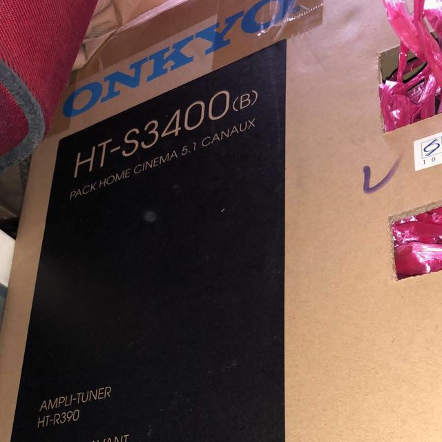 Onkyo home theatre HT S3400, Electronics, Audio on Carousell