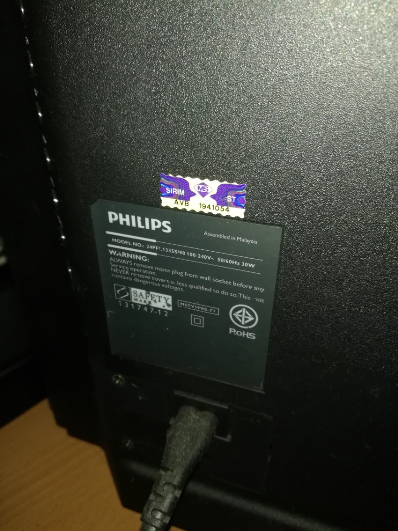 Philips 24 inch led tv, TV & Home Appliances, TV & Entertainment, TV on ...