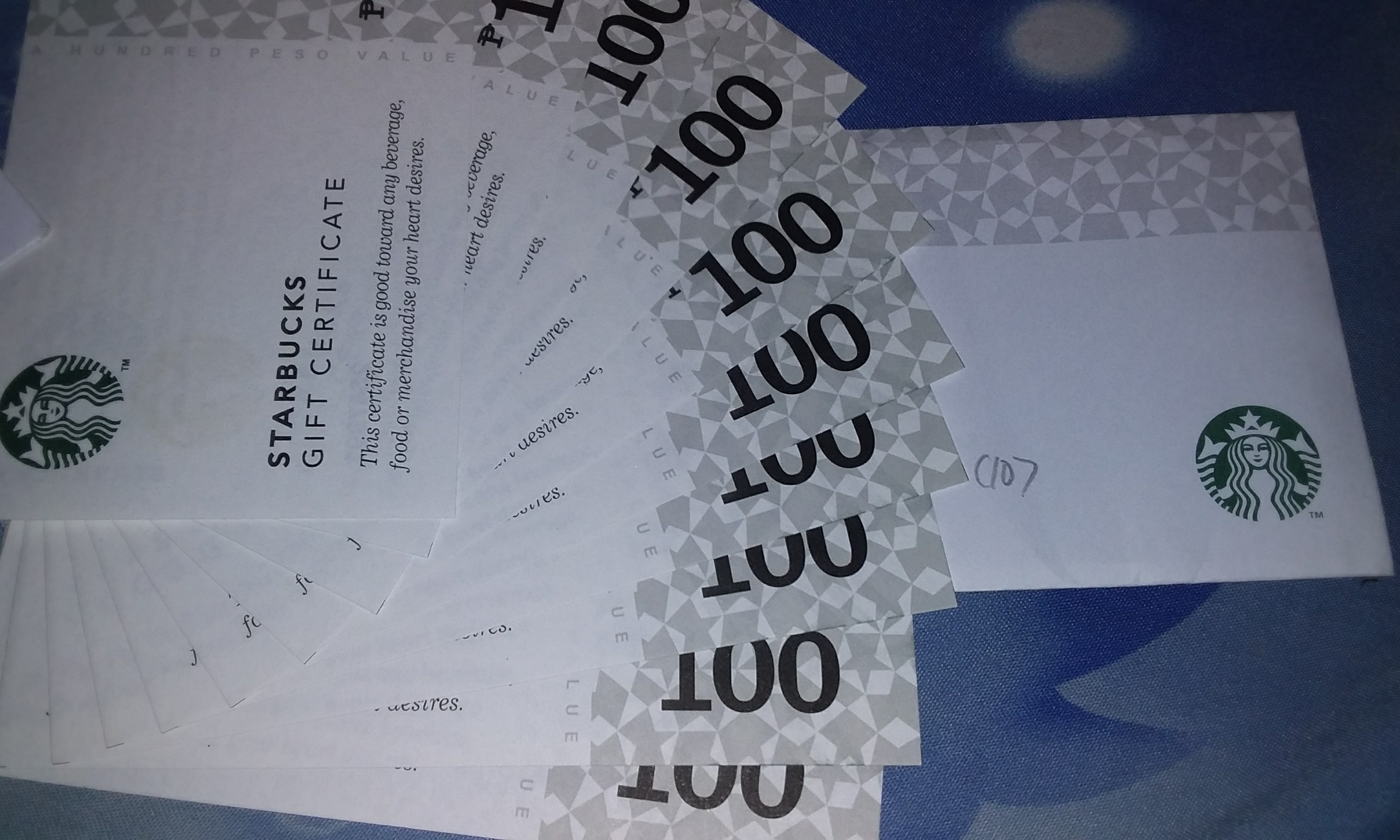 Starbucks GC, Tickets & Vouchers, Store Credits on Carousell