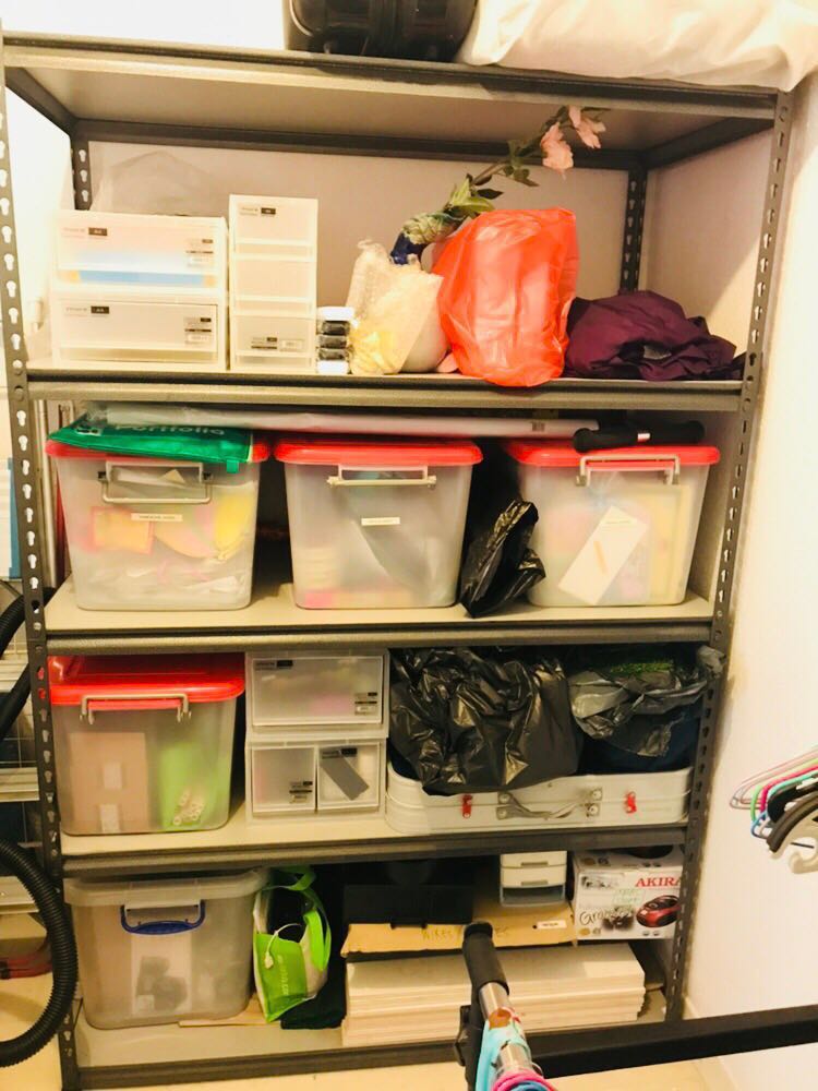 Storeroom Metal Rack, Furniture & Home Living, Furniture, Shelves ...