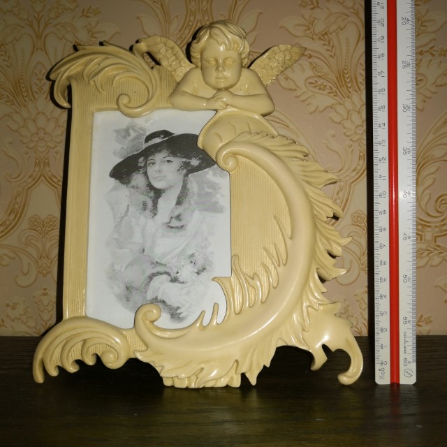 Vintage Angel Photo Frame, Furniture & Home Living, Home Decor, Vases ...