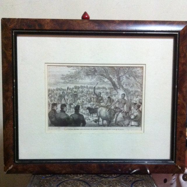 Vintage Picture Of Ghoorka Regiment Performing Heathen Rites Of ...