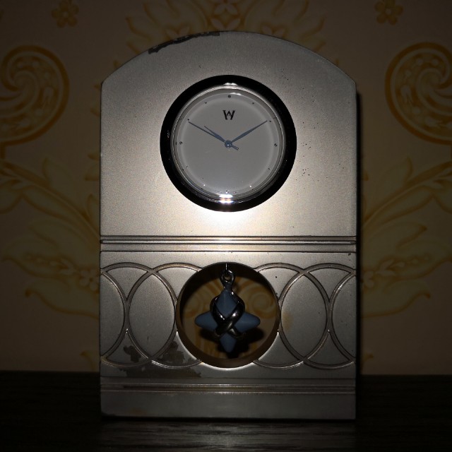 Wedgwood metal table clock, Furniture & Home Living, Home Decor, Vases ...