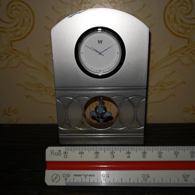 Wedgwood metal table clock, Furniture & Home Living, Home Decor, Vases ...