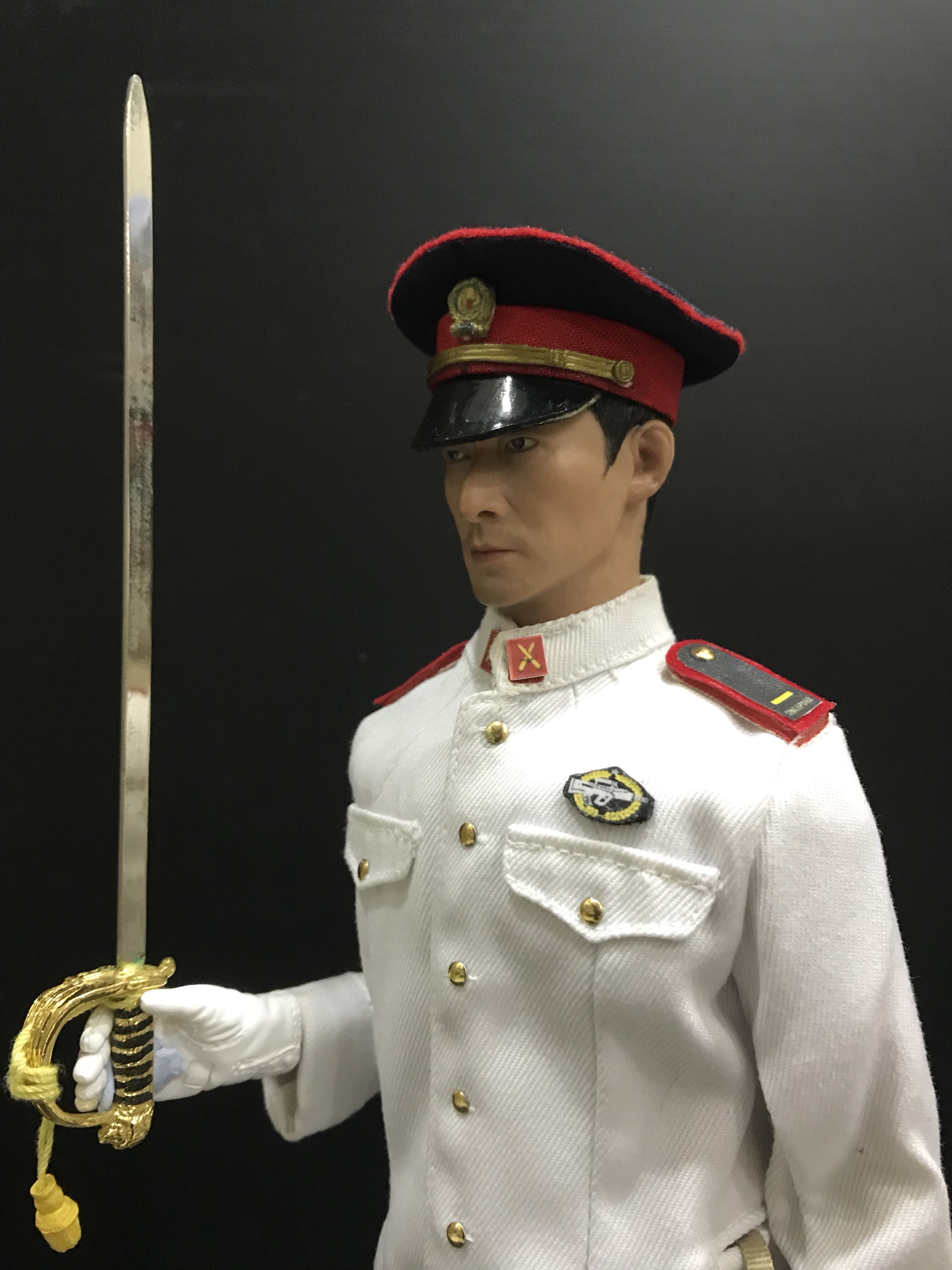 1/6 Scale SAF Infantry Officer (2nd Lieutenant) in No.1 Uniform ...