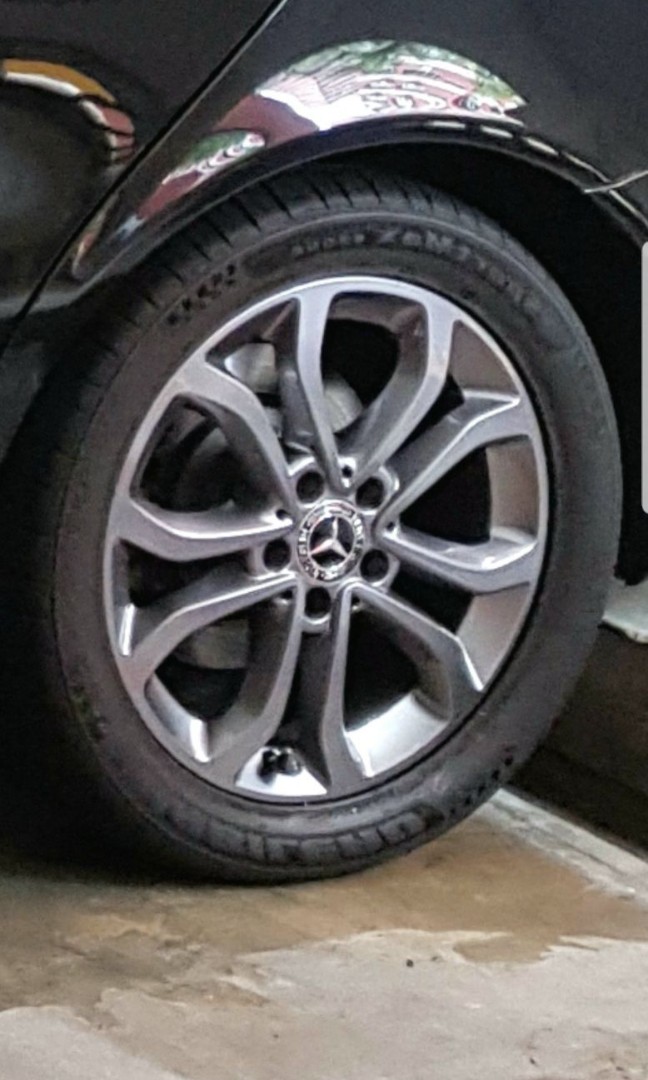17" Mercedes Rims, Car Accessories on Carousell