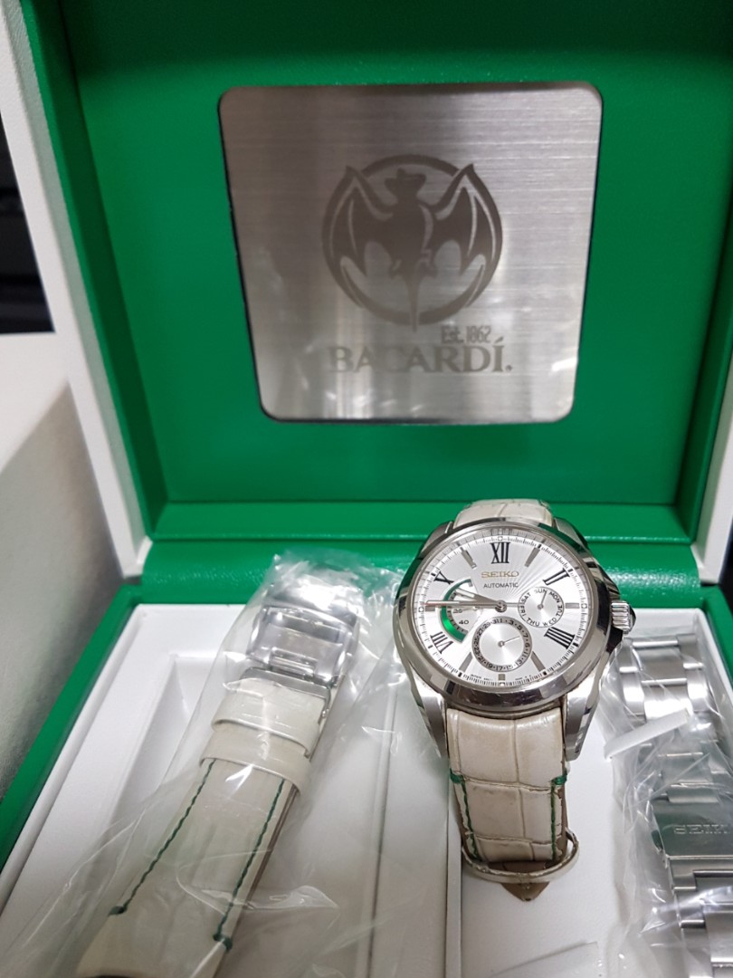 RARE Seiko Brightz Mechanical Bacardi Collaboration SDGC007 Japan ...