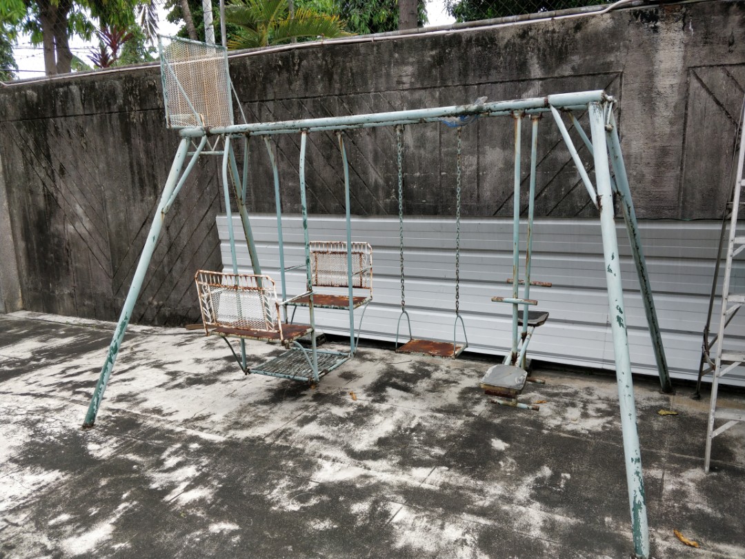 Antique Swing Set, Furniture & Home Living, Home Decor, Vases ...