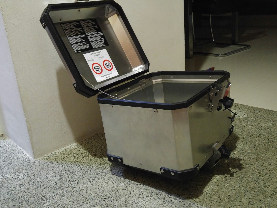 BMW top box -GSA, Motorcycles, Motorcycle Accessories on Carousell