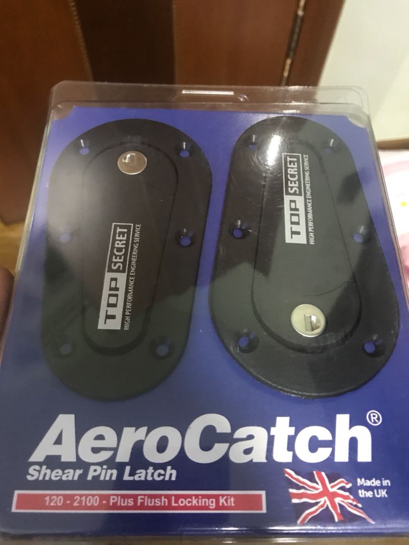 Bonnet aero catch pin, Car Accessories on Carousell