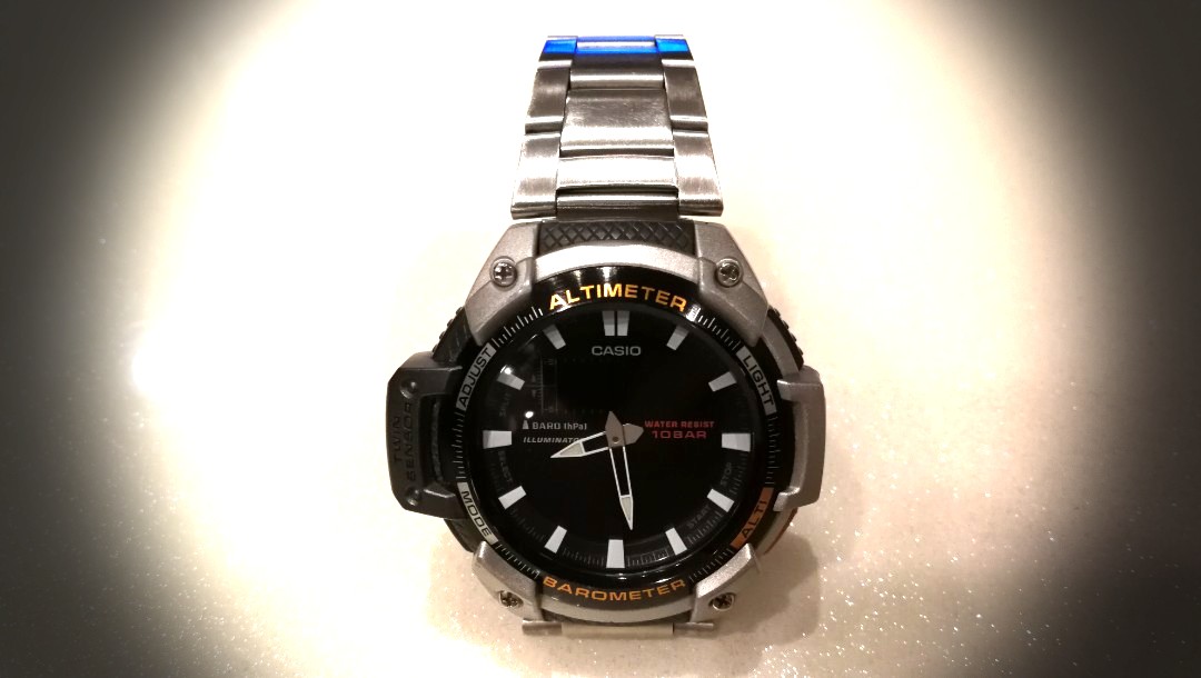 Casio Sport Watch with Altitude, Barometric Pressure, Temperature ...