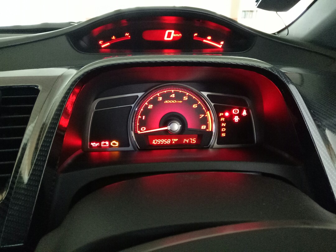 Civic FD speedometer led replacement, Car Accessories on Carousell