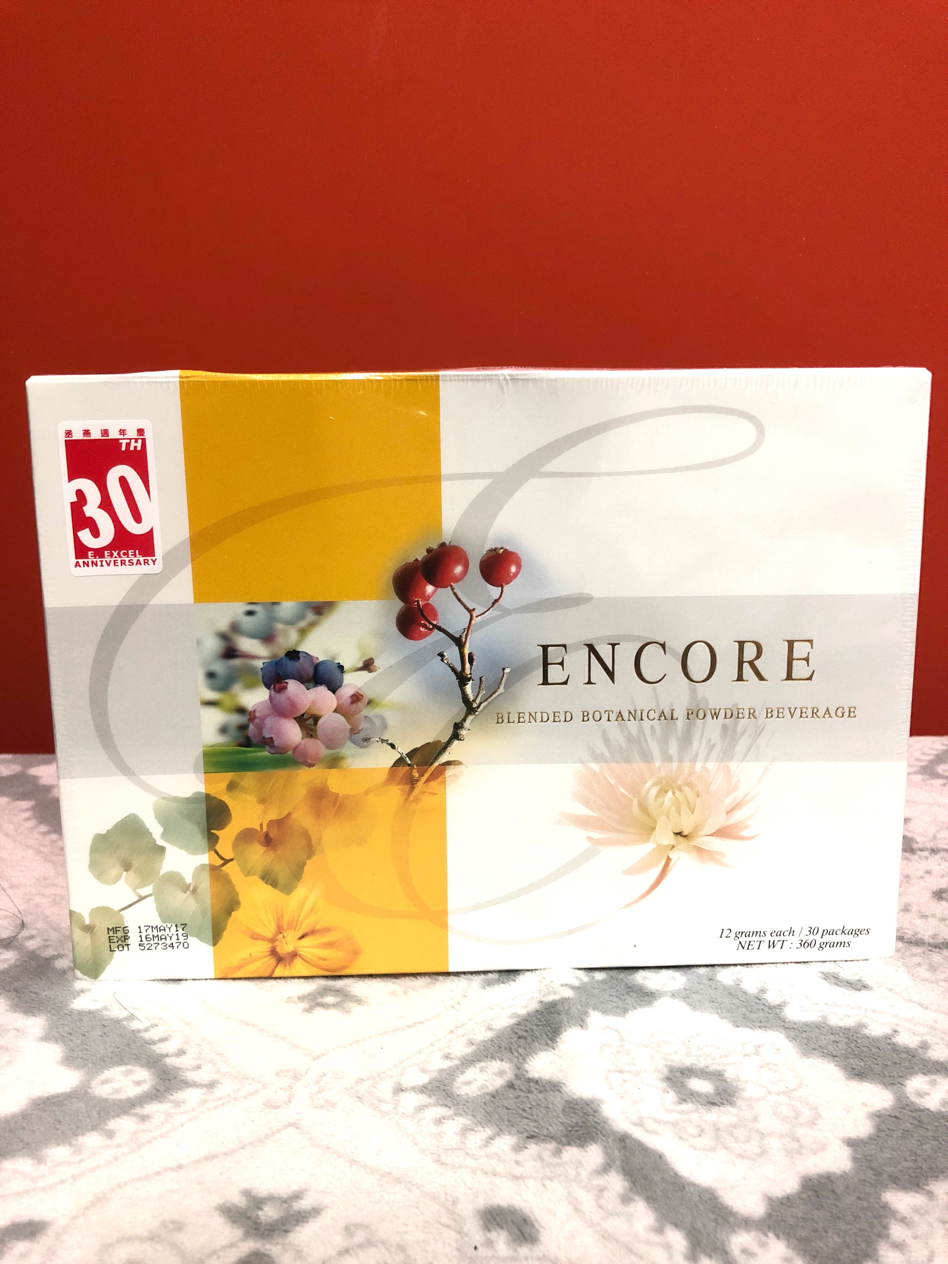 E.Excel Encore Blended Botanical Powder Beverage, Everything Else on ...