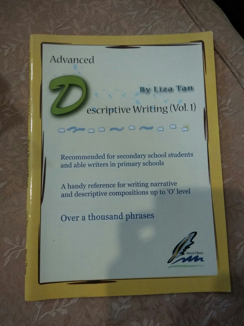 English Descriptive Writing Book, Hobbies & Toys, Books & Magazines ...
