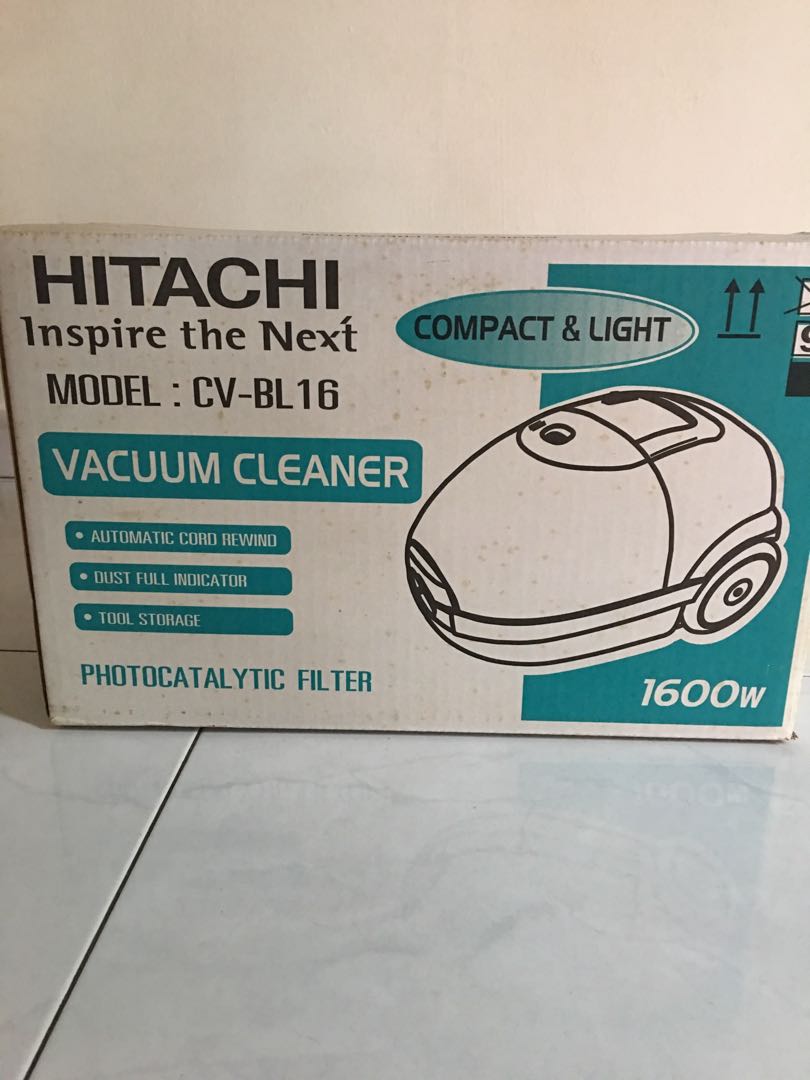 Hitachi Vacuum Cleaner CV-BL16 (1600W), TV & Home Appliances, Vacuum Cleaner & Housekeeping on ...
