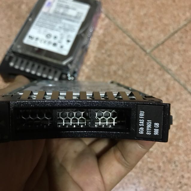 IBM 900GB SAS drive, Computers & Tech, Parts & Accessories, Hard Disks ...