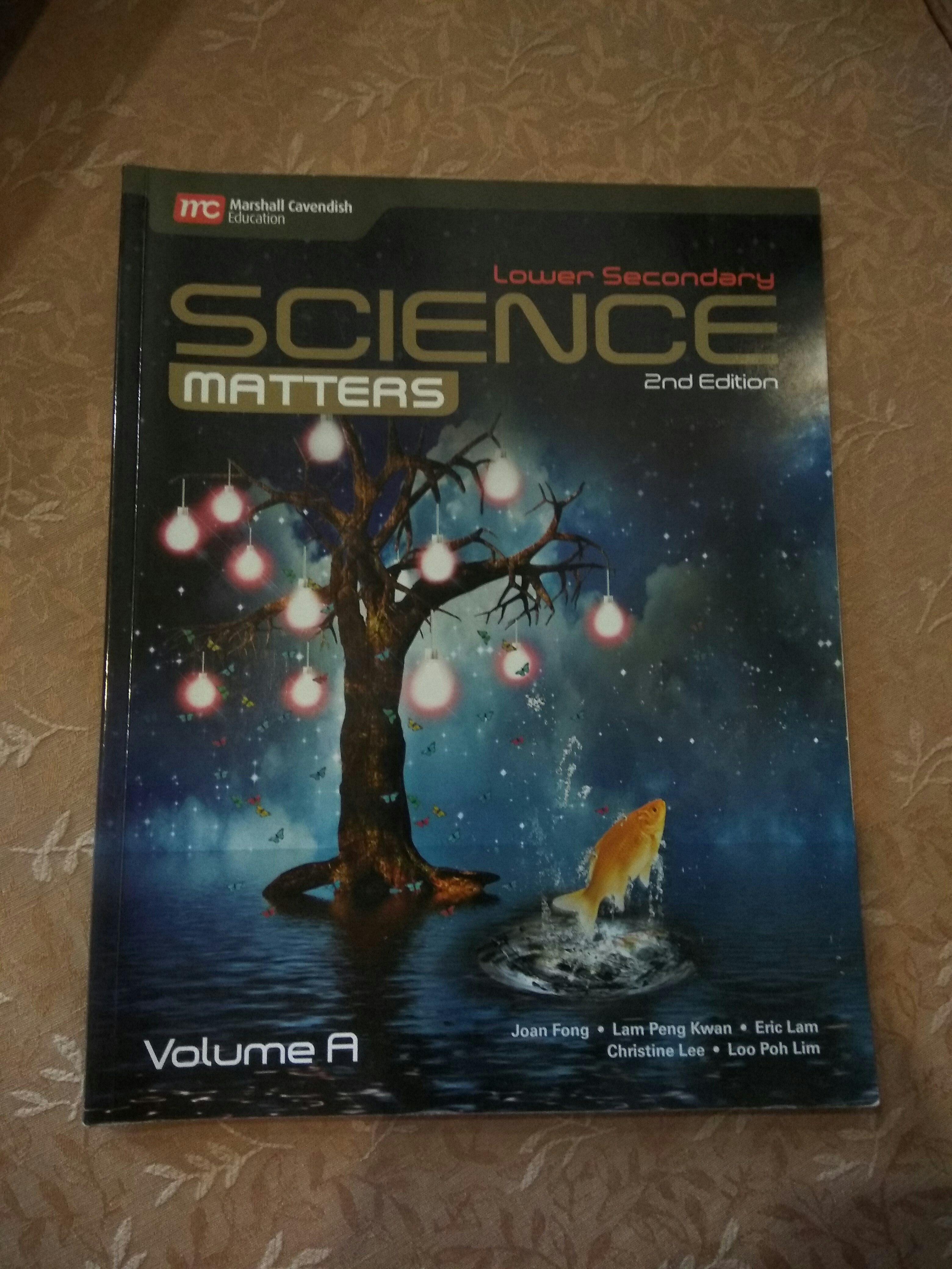 Lower Secondary Science Matters Volume A 2nd edition Textbook., Hobbies ...