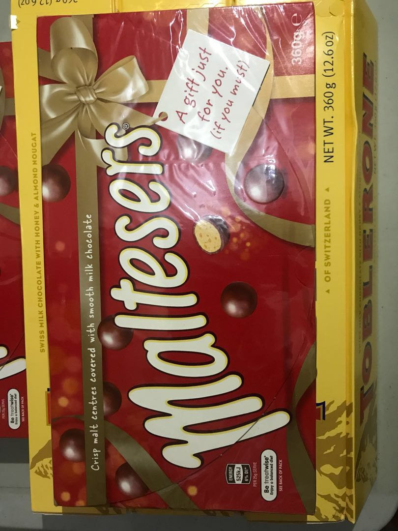 Maltesers Gift Box 360g Chocolates, Food & Drinks, Homemade Bakes on ...