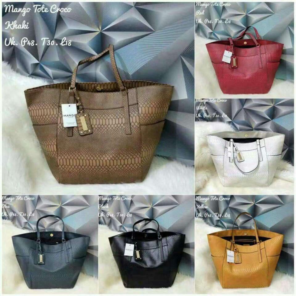 Mango Tote bag, Women's Fashion, Bags & Wallets, Tote Bags on Carousell