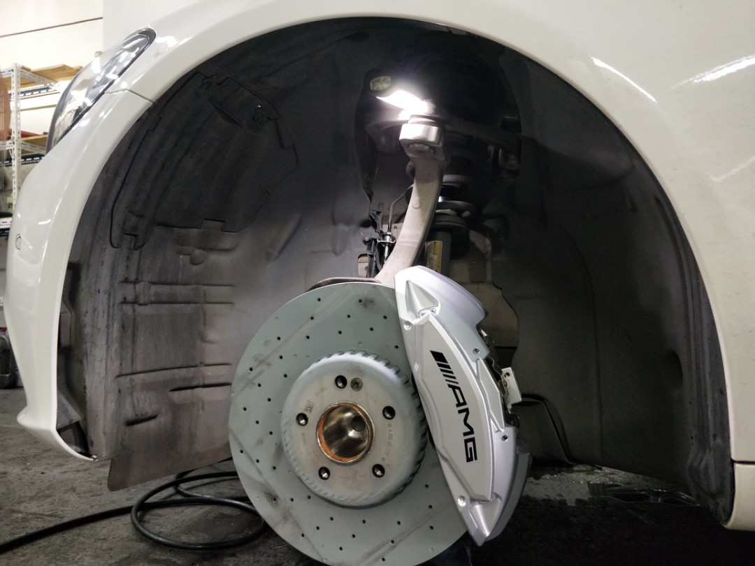 Mercedes Benz AMG Line Brake kit W205 / W213 / GLC, Car Accessories ...