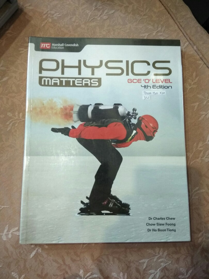 Physics(Pure) GCE O'Level 2nd edition Textbook., Hobbies & Toys, Books ...