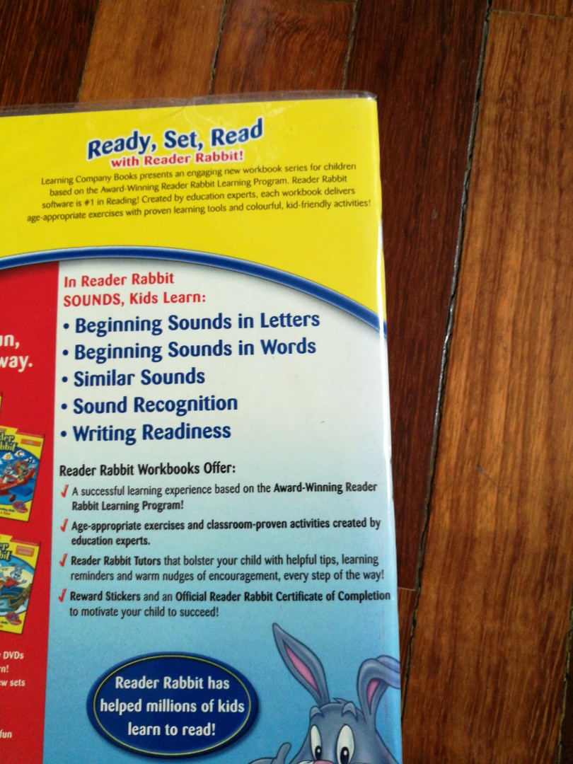Preschool Reader Rabbit Set, Hobbies & Toys, Books & Magazines ...