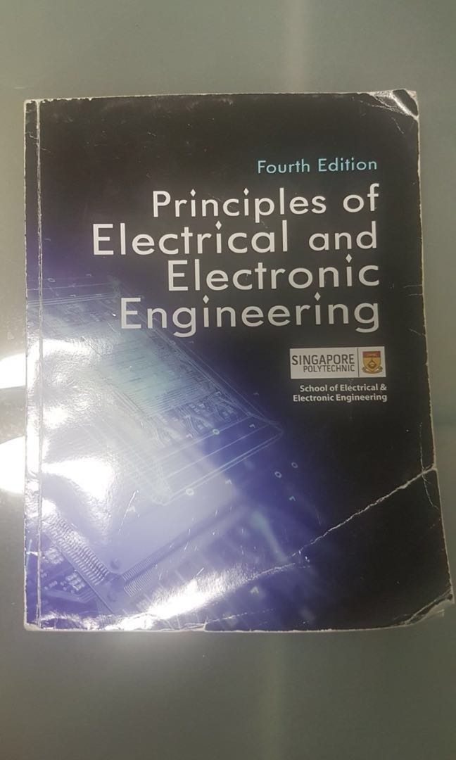 Principles of electrical and electronic engineering Singapore poly, Hobbies & Toys, Books ...