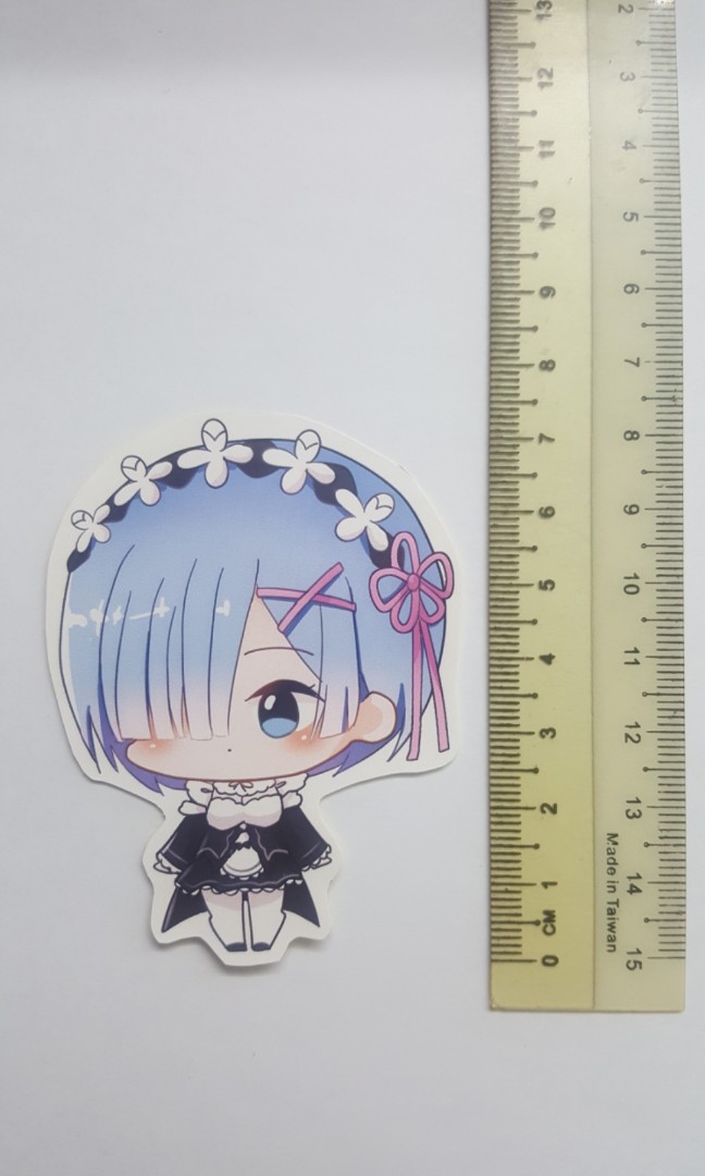 Rem Sticker, Hobbies & Toys, Memorabilia & Collectibles, Fan ...