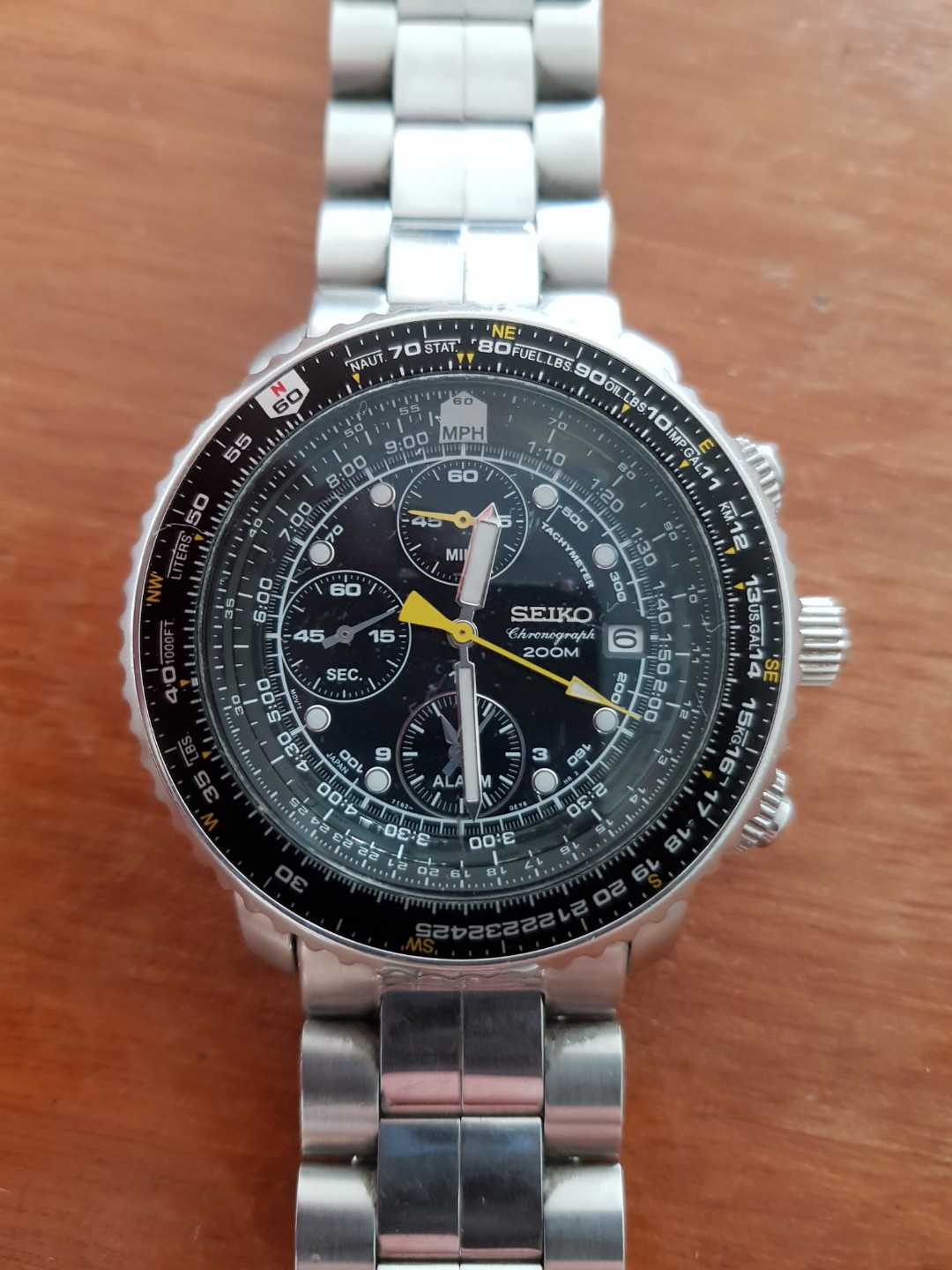 Seiko Pilot Flightmaster, Luxury, Watches on Carousell