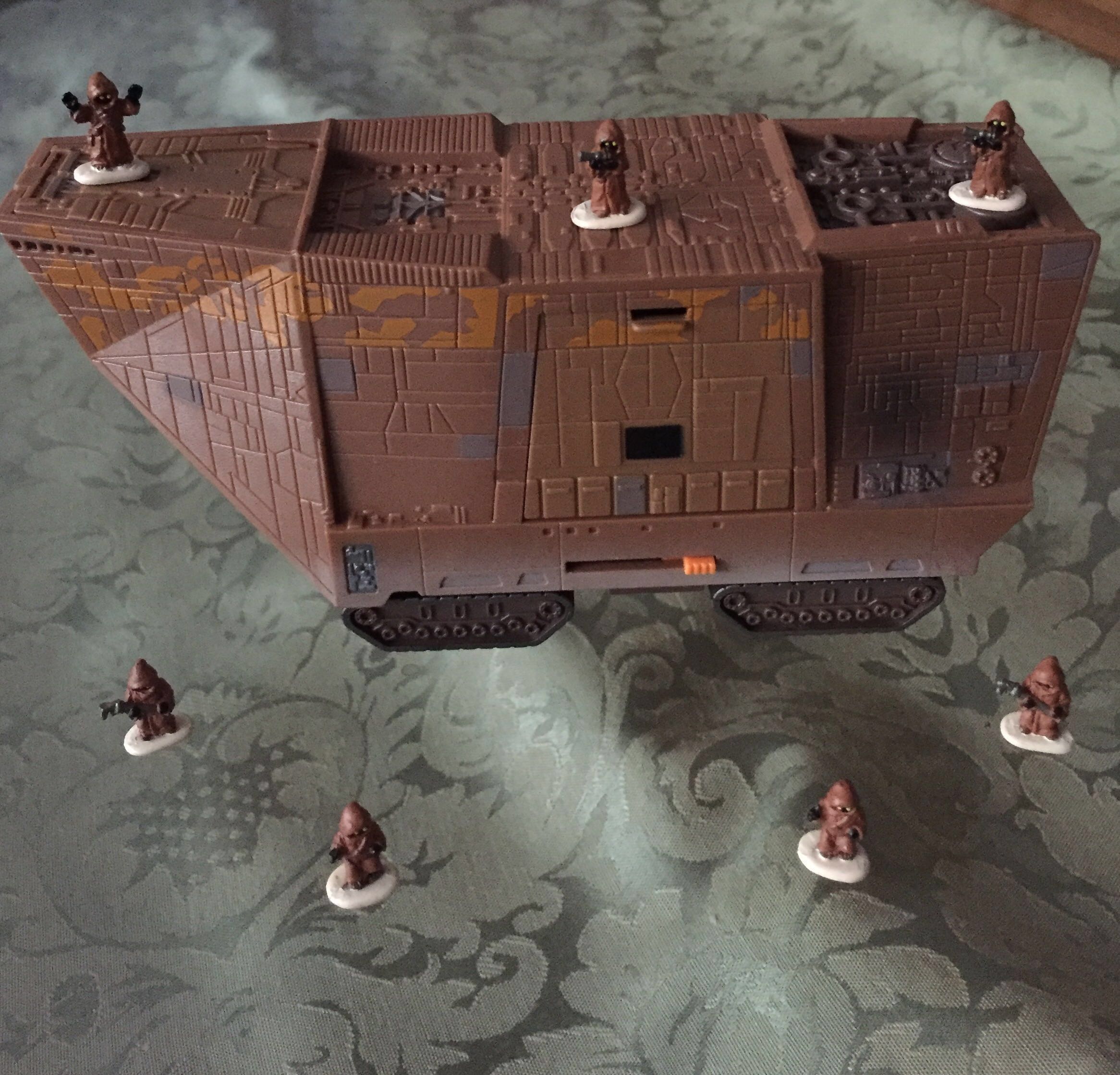 Star Wars Galoob Action Fleet Sandcrawler, Hobbies & Toys, Toys & Games ...